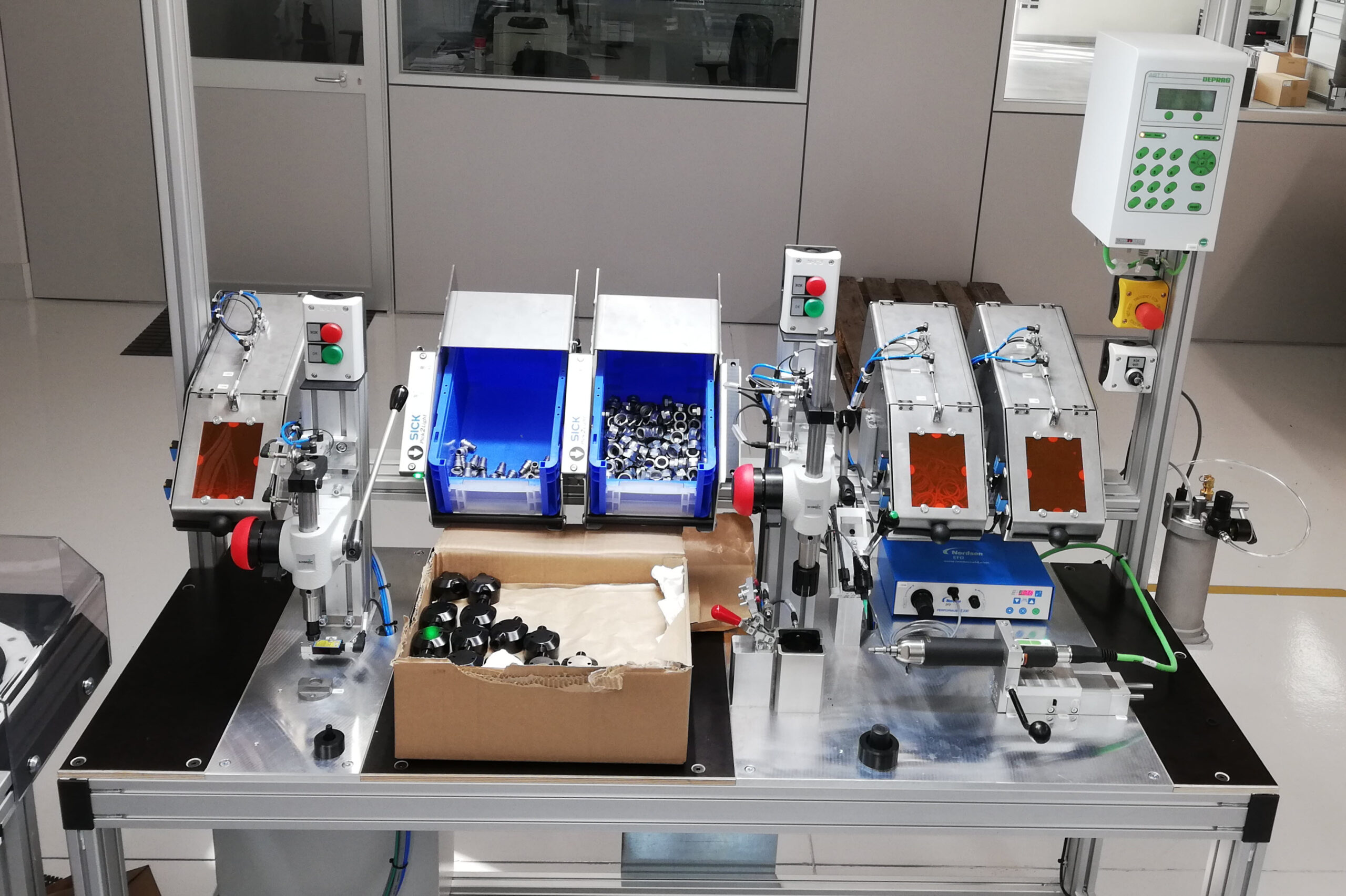 Manual gas filter assembly - Rodotec AG